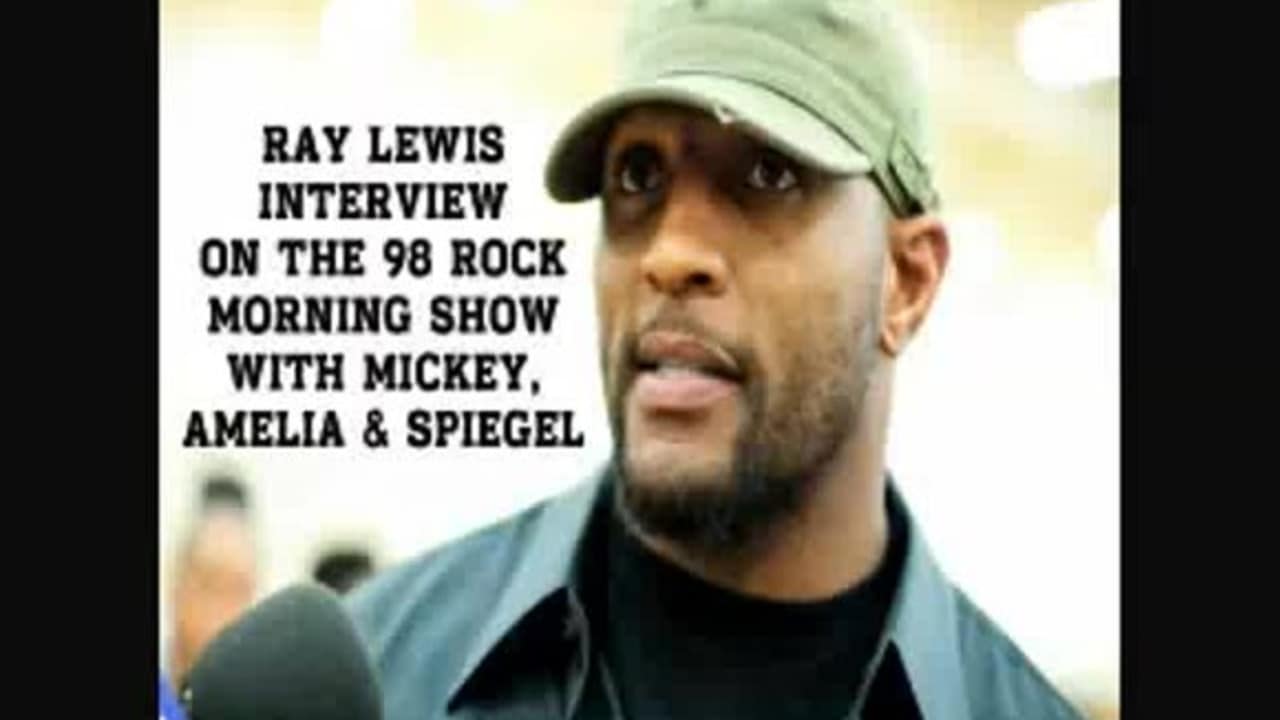 Ray Lewis 98 Rock Interview