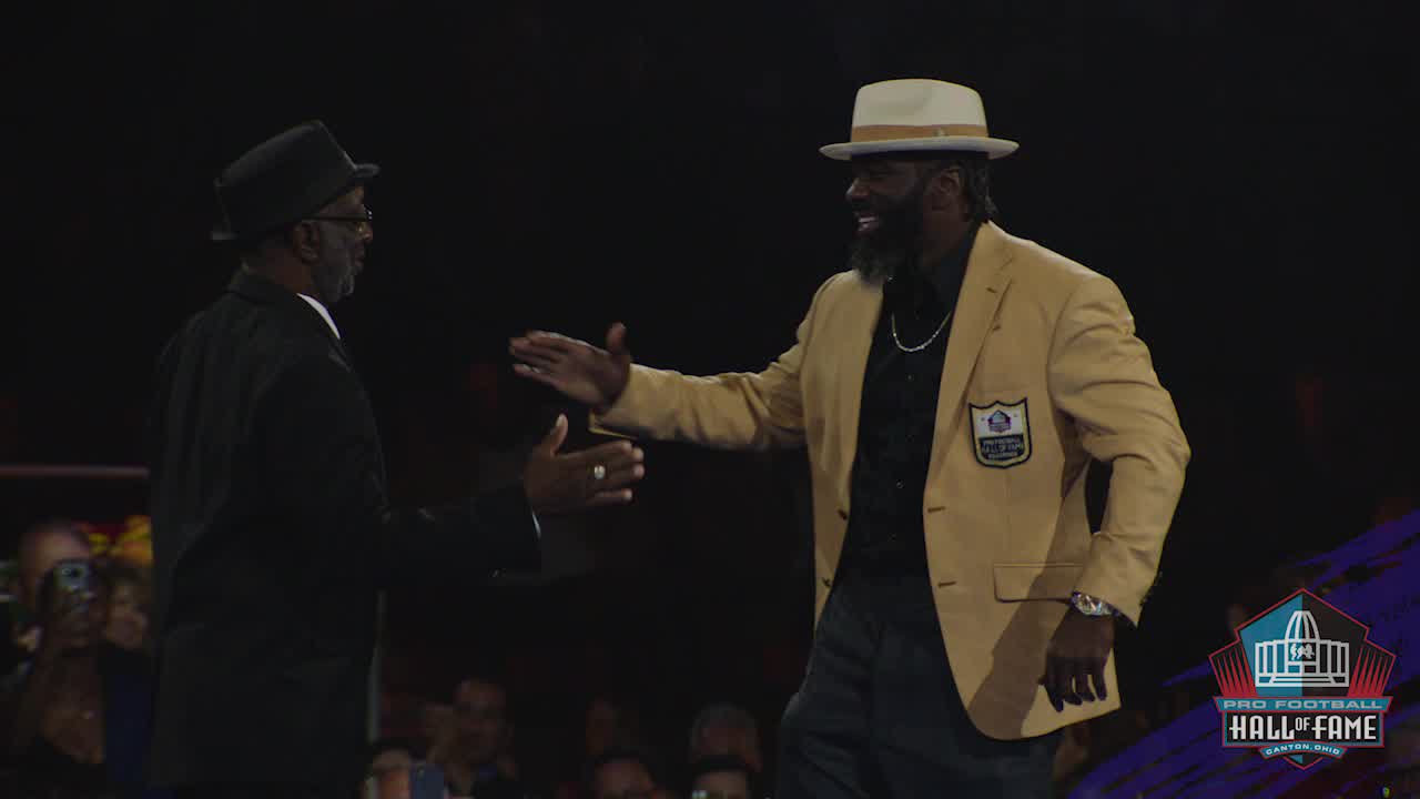 Watch: Ed Reed Is Fired Up to Get His Gold Jacket