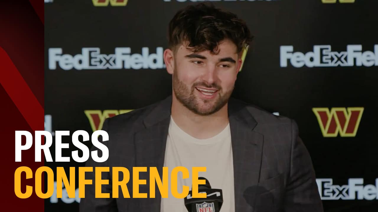 Sam Howell Press Conference | "Overall, it was just fun to get out ...