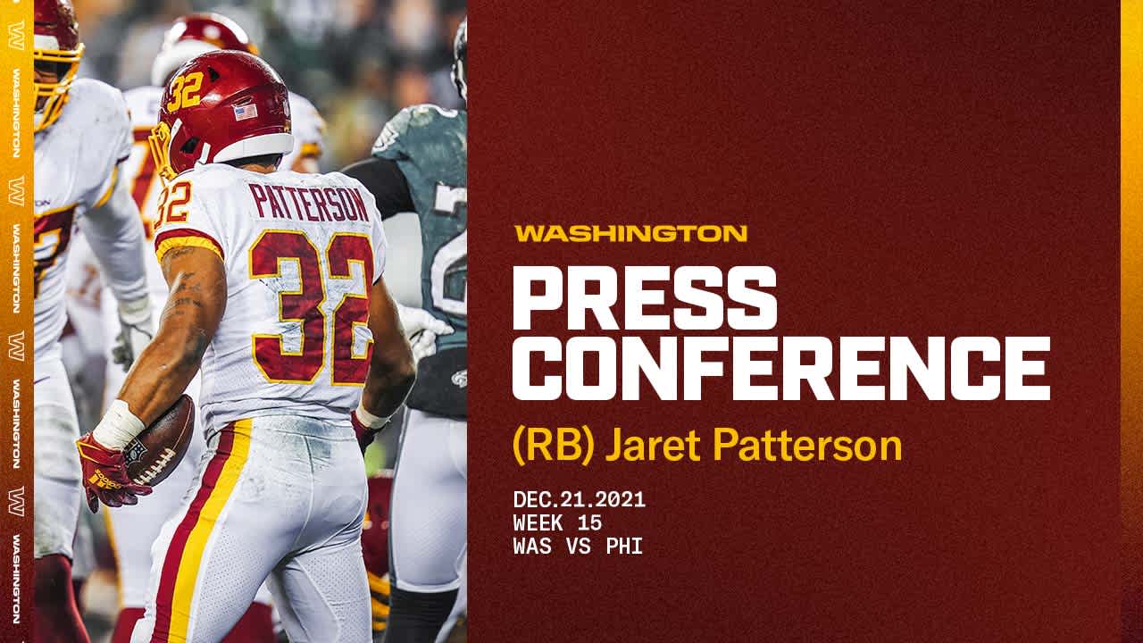 RB Jaret Patterson "We Have To Keep Our Foot On The Gas" | Post Game ...