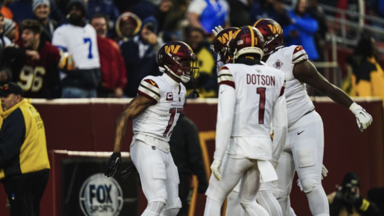 Sam Howell's first NFL pass goes for 16-yard TD to Terry McLaurin