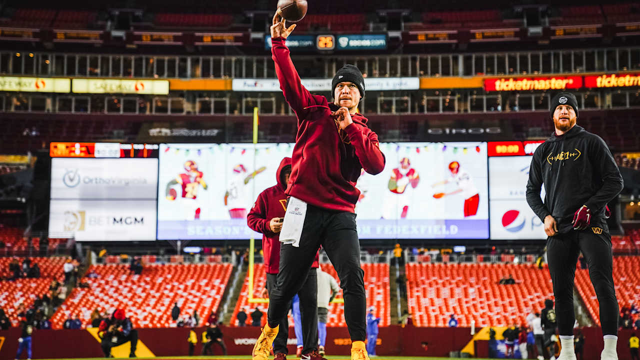 PHOTOS | Commanders vs. Giants, Pregame