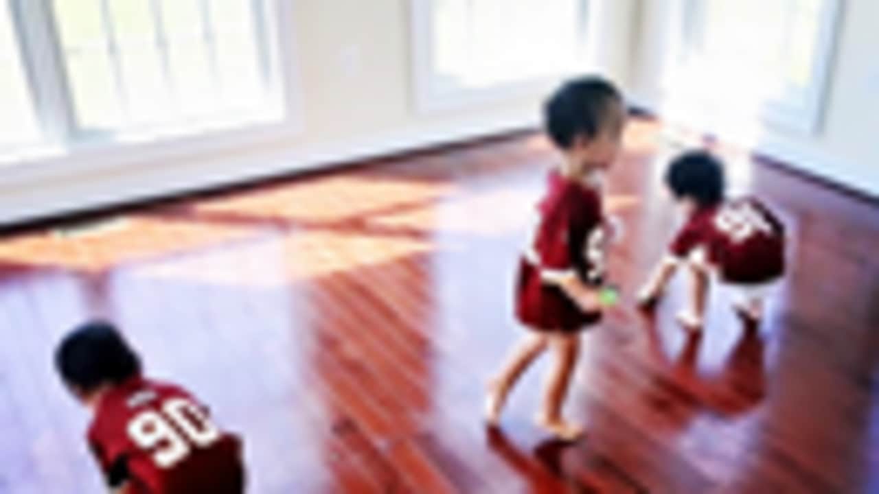 PHOTO: Stephen Paea's Kids Align In Special Defensive Formation