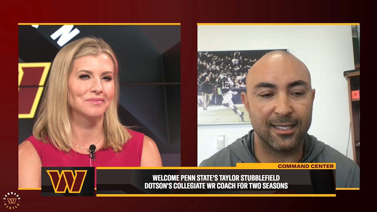 'He chose to work hard' | Penn State WR Coach Taylor Stubblefield Interview