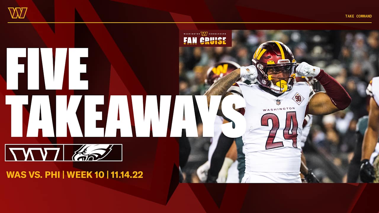 5 takeaways from the Commanders' upset win on Monday Night Football