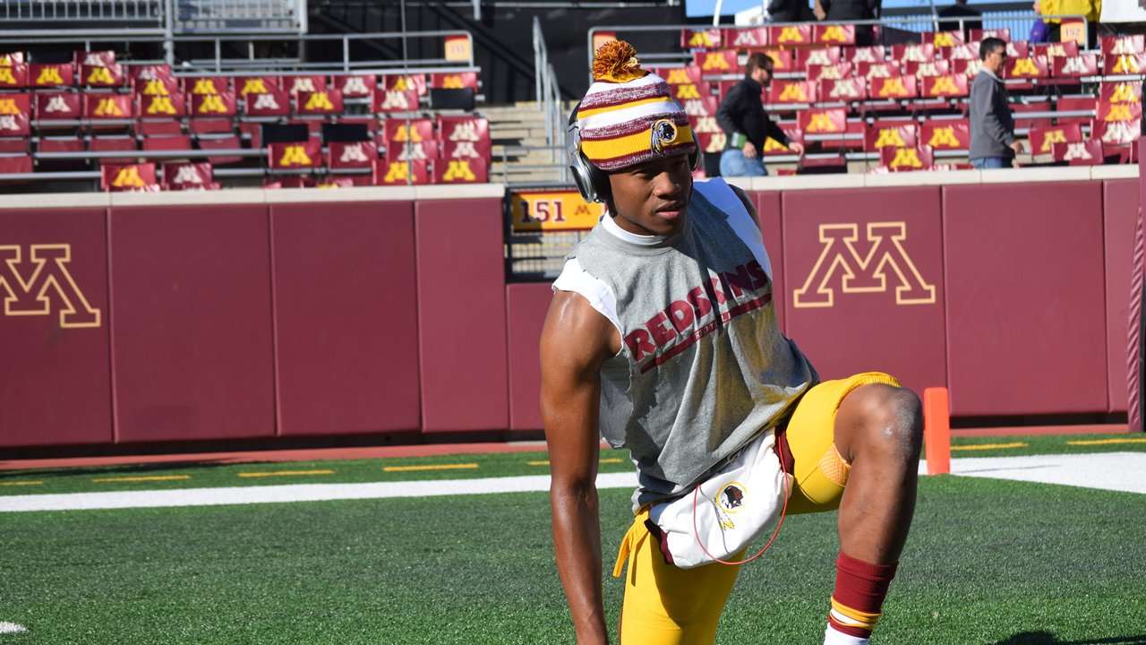 Pregame Warmup: Redskins At Vikings