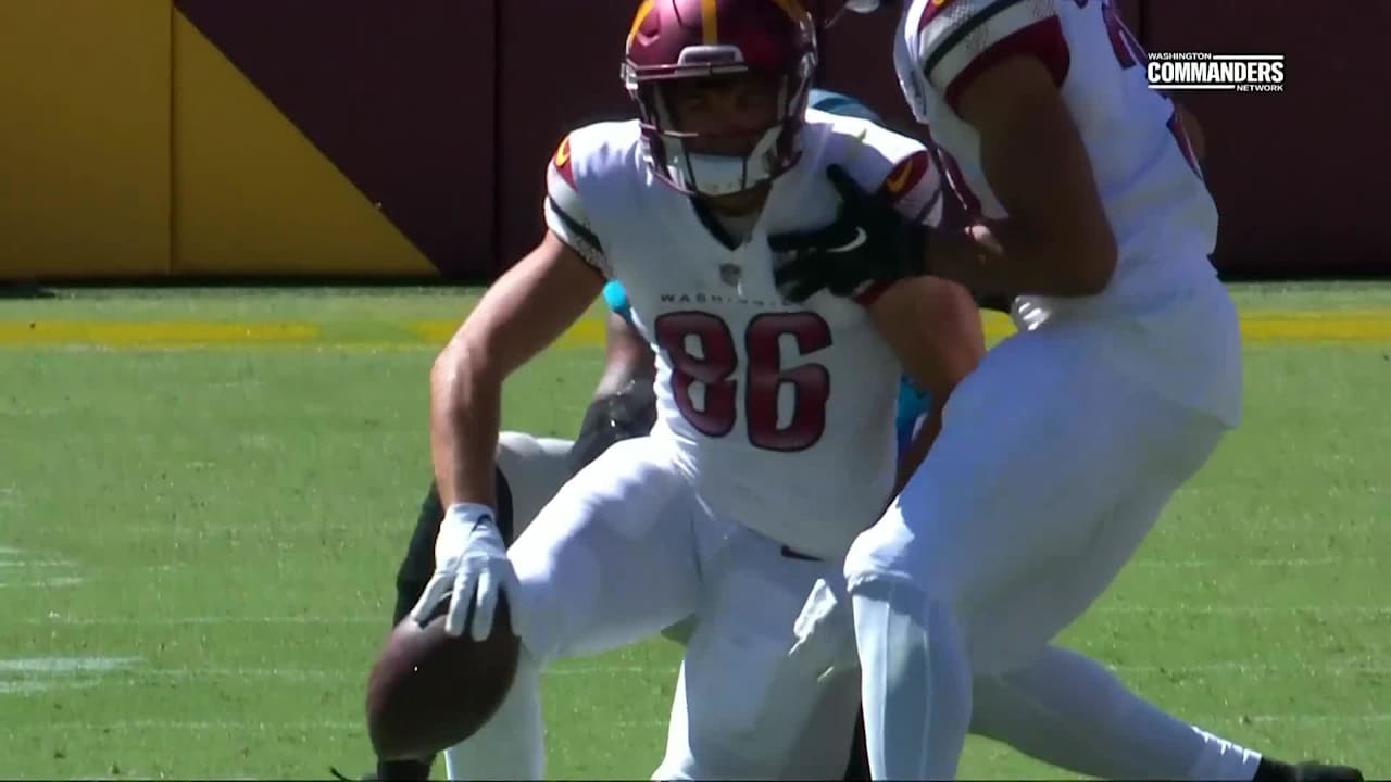 Sam Howell connects with Alex Erickson down field for 40 yards