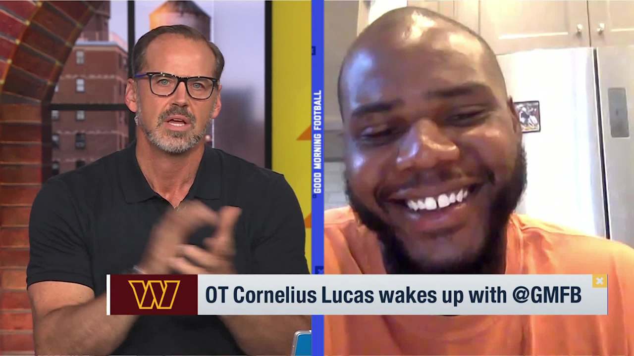 Cornelius Lucas on why Sam Howell is the right QB for '23, significance ...