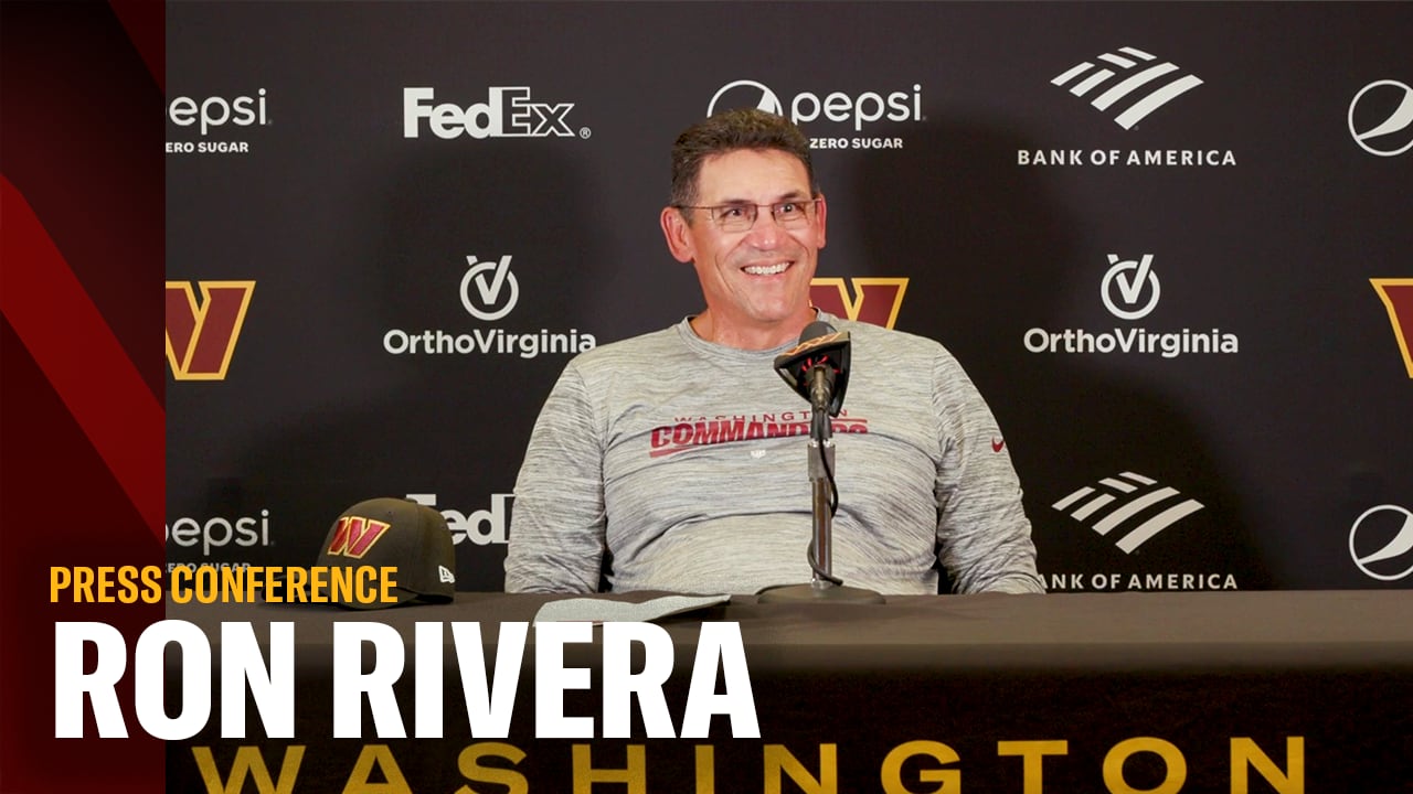 HC Ron Rivera | 'the rapport that he and Sam Howell have is real ...