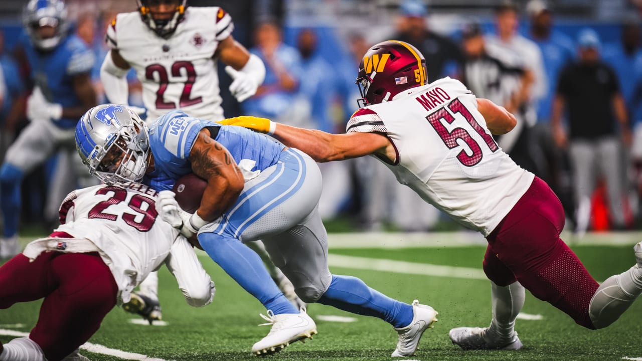 Numbers to know from Washington’s Week 2 loss to Detroit