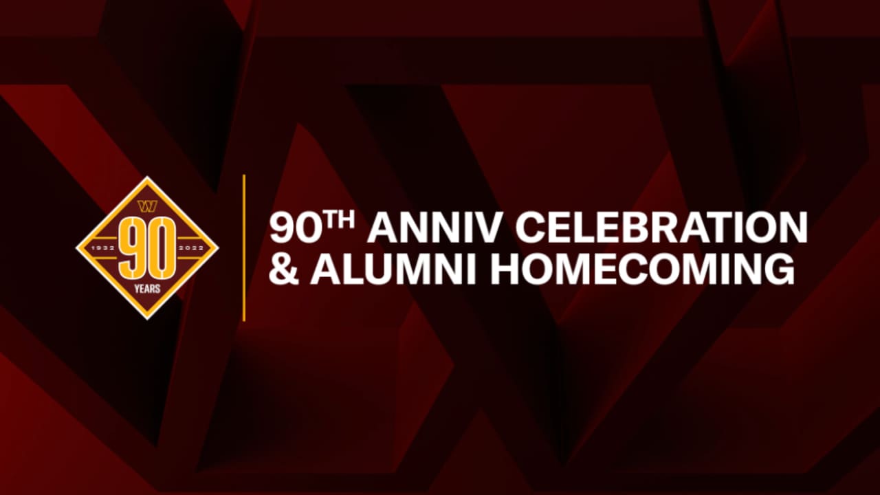Washington Commanders announce 90th Anniversary and Alumni Homecoming ...