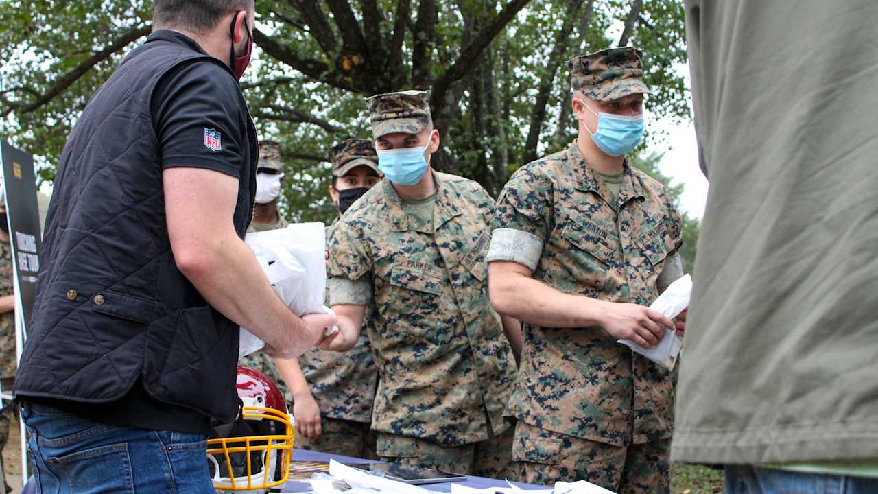 2020 Touching Base Tour Presented By GEICO Military at Marine Corps ...