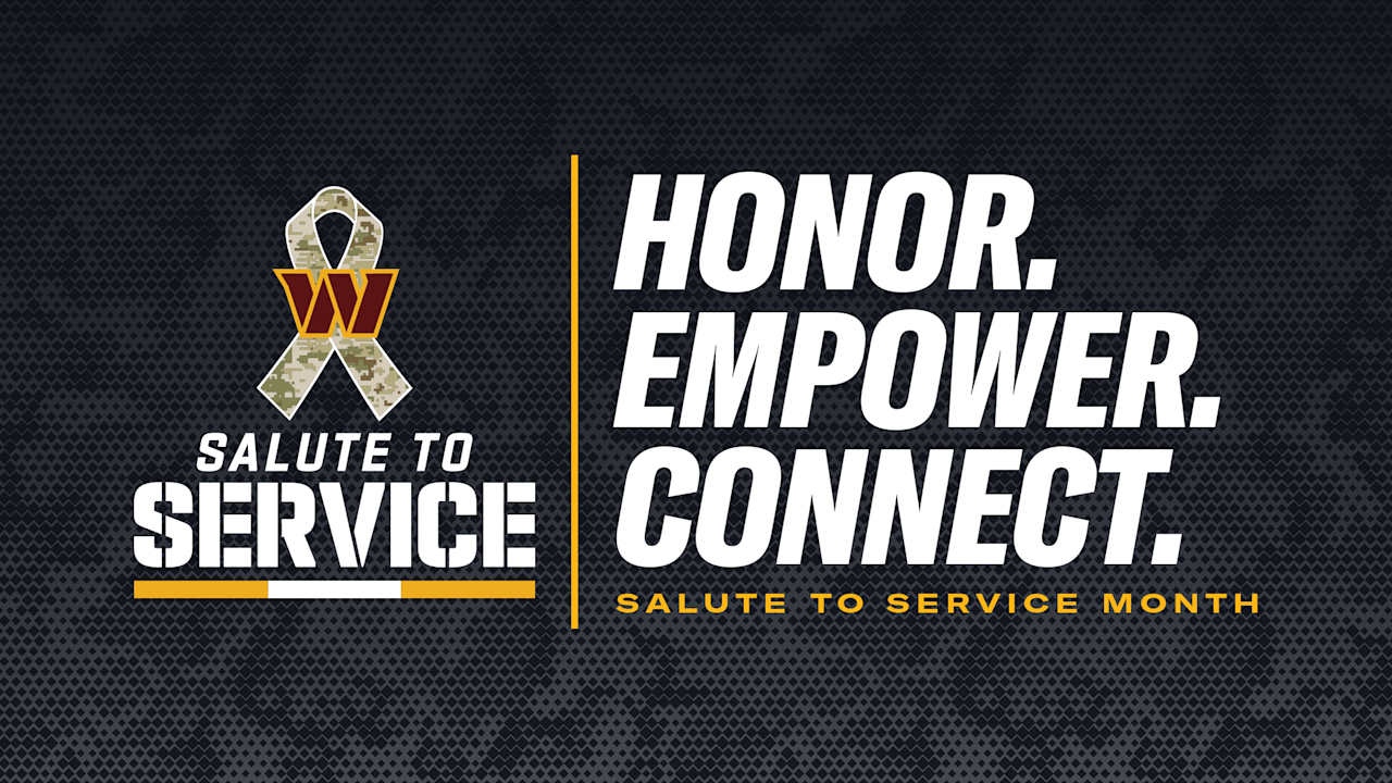 Washington Commanders announce month-long Salute to Service programming ...