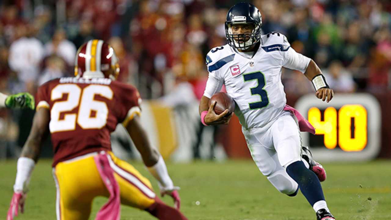 Redskins Prepare For NFL Escape Artist Russell Wilson