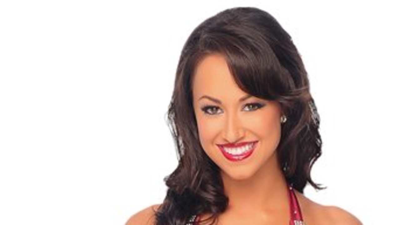 Redskins Cheerleader Maigan In Uniform