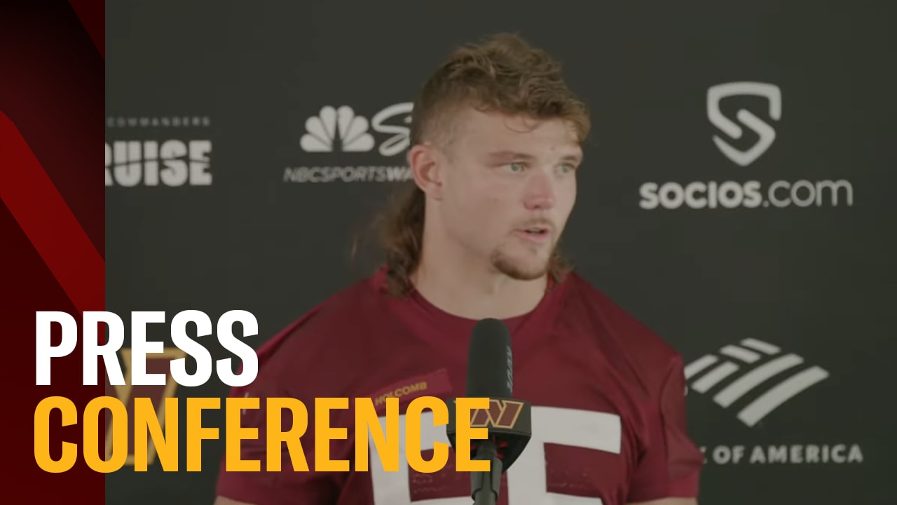 Cole Holcomb Press Conference | "It's fun, that's when the real ...