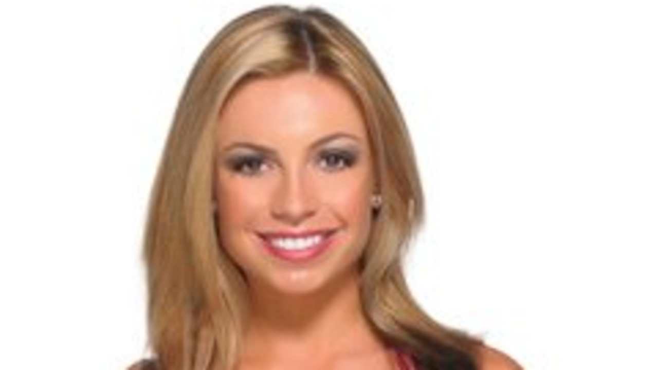 Redskins Cheerleader Christa In Uniform