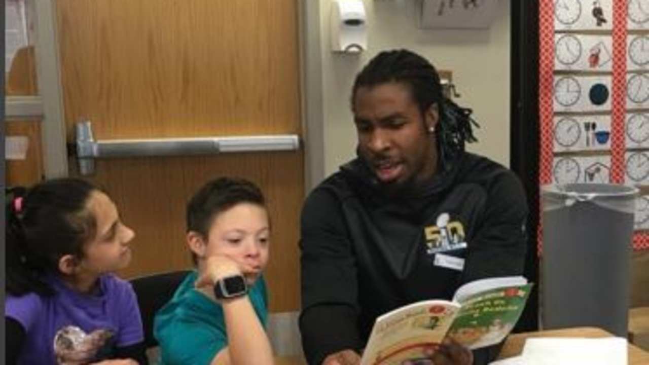David Bruton Jr. Is Committed To Children's Literacy