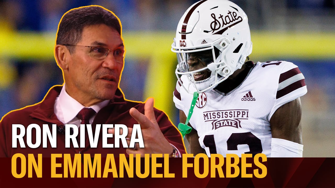 'Intercepting the ball, that's what he does well' | Ron Rivera on ...