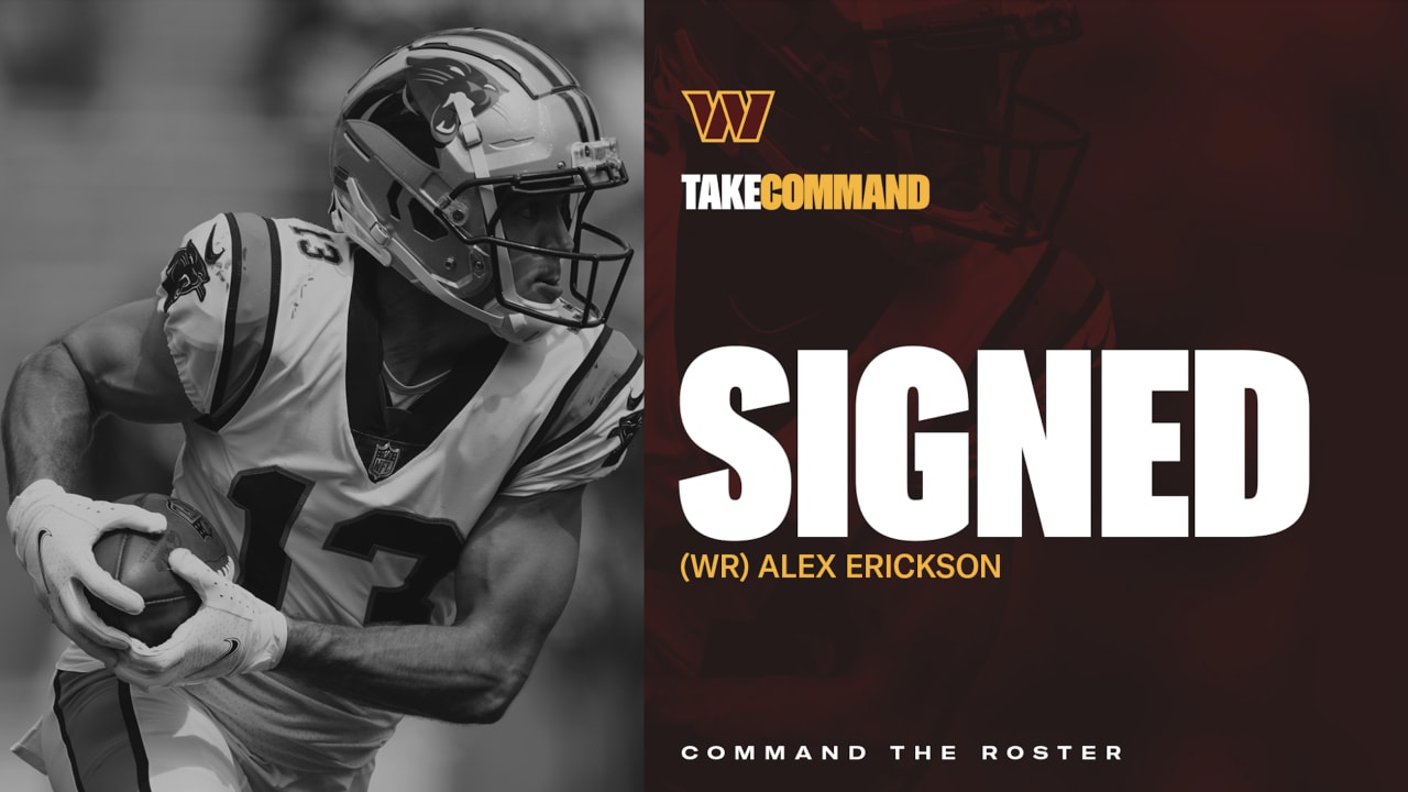 Commanders sign WR Alex Erickson
