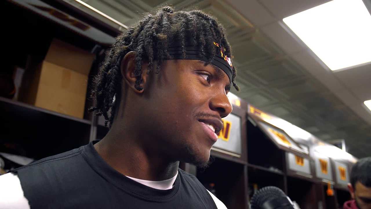 WR Jahan Dotson | "We Want to Get Open and Make Plays"