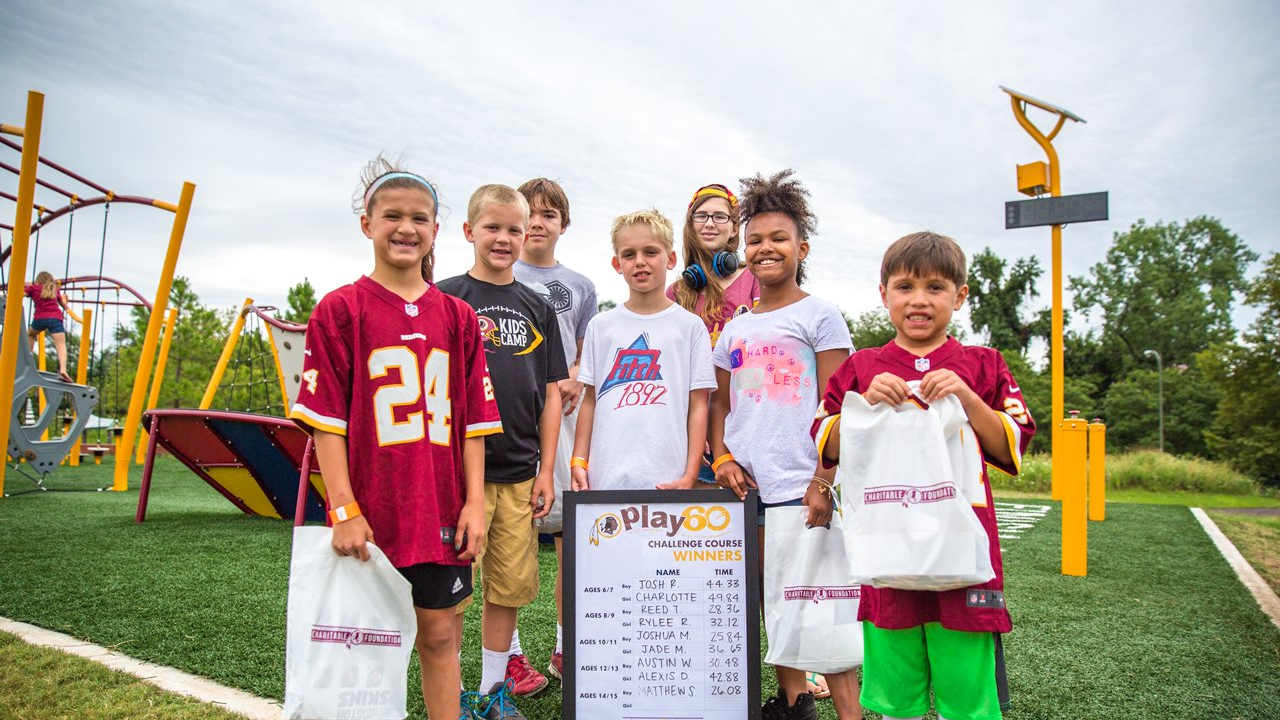 2016 Washington Redskins Training Camp Day 10: Play 60 Challenge Course