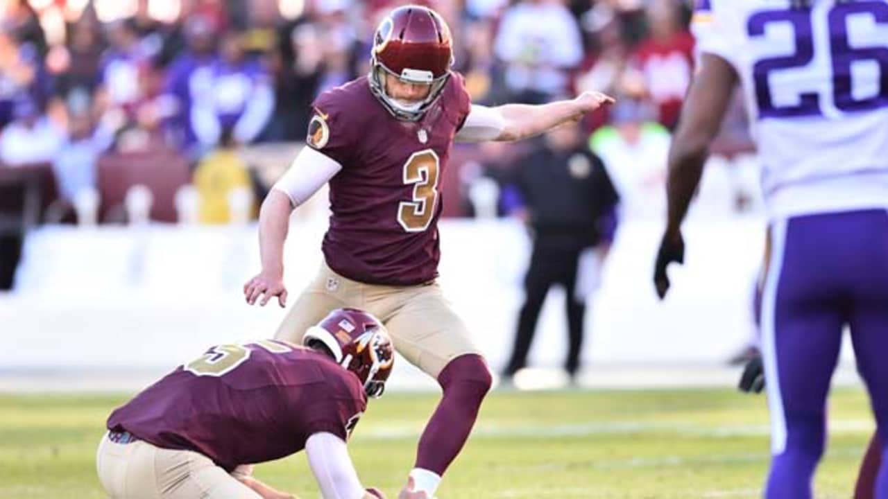 Dustin Hopkins Bounces Back With Four Field Goals Vs. Vikings