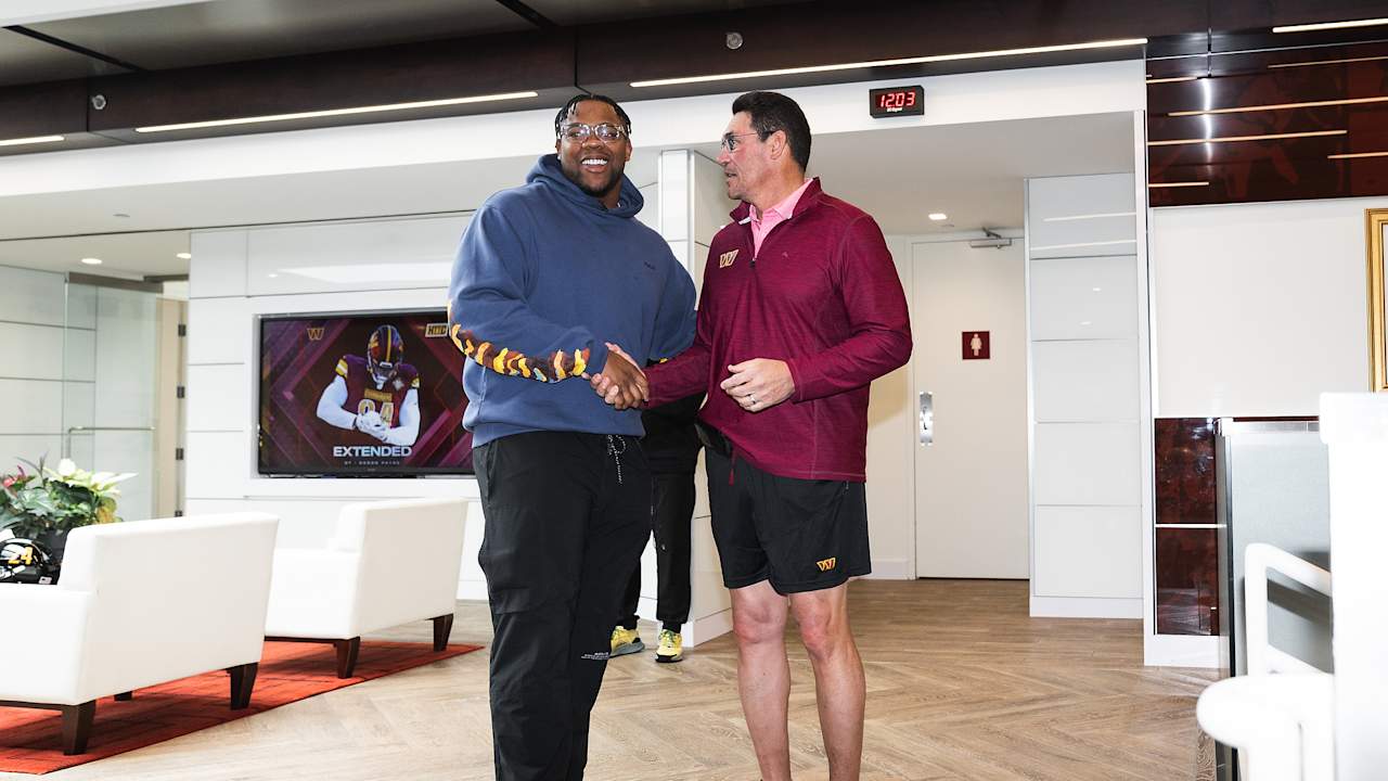 PHOTOS | Daron Payne staying in the DMV