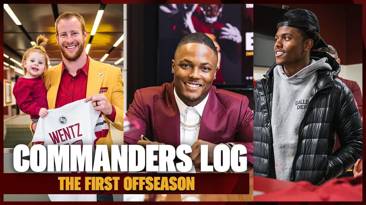Commanders Log | The First-Ever Offseason of the Washington Commanders