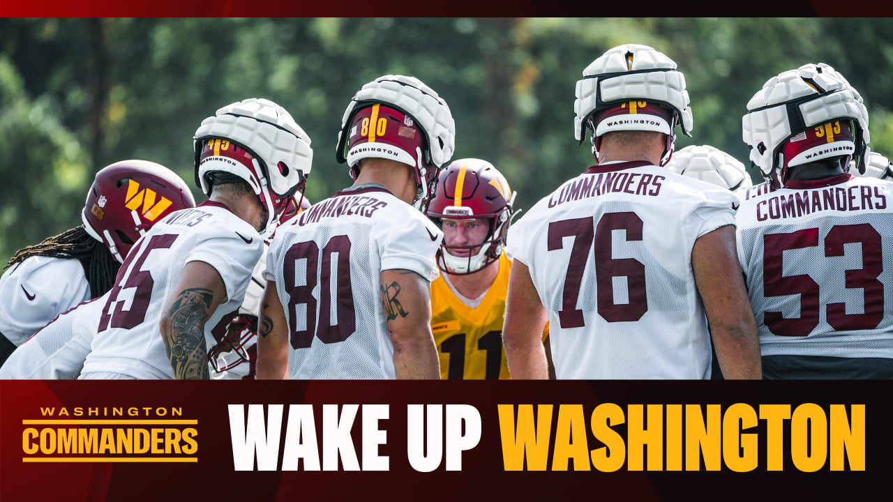 Wake Up Washington | Commanders adjust to guardian caps at first ...