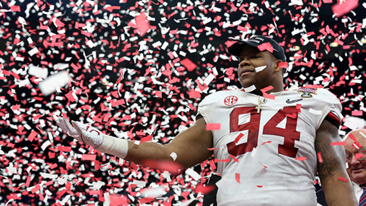 PHOTOS: Redskins Select Alabama Lineman Da'Ron Payne