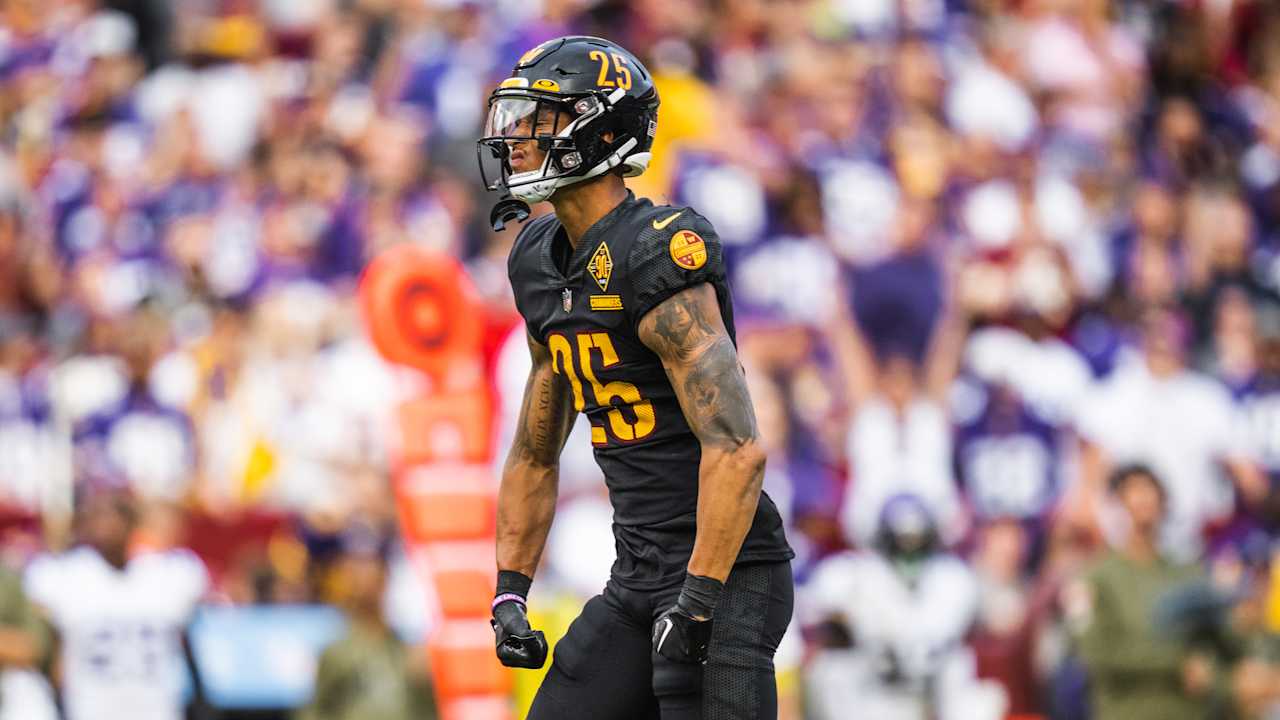 Commanders trust steadily improving St-Juste with toughest assignments