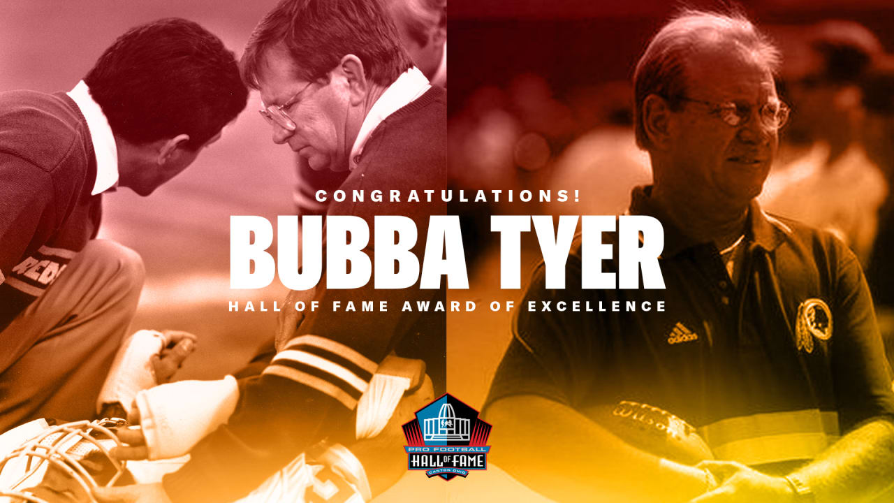 Bubba Tyer to receive Award of Excellence from Hall of Fame for 37 ...