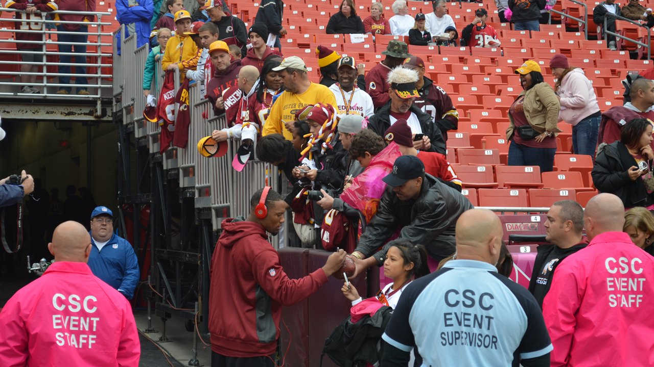 Players and Fans: Pregame Interactions