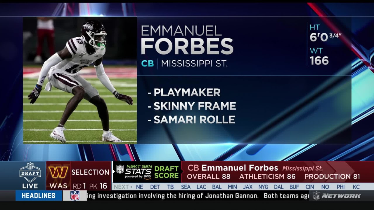 Jeremiah on Emmanuel Forbes: 'He plays with his hair on fire'