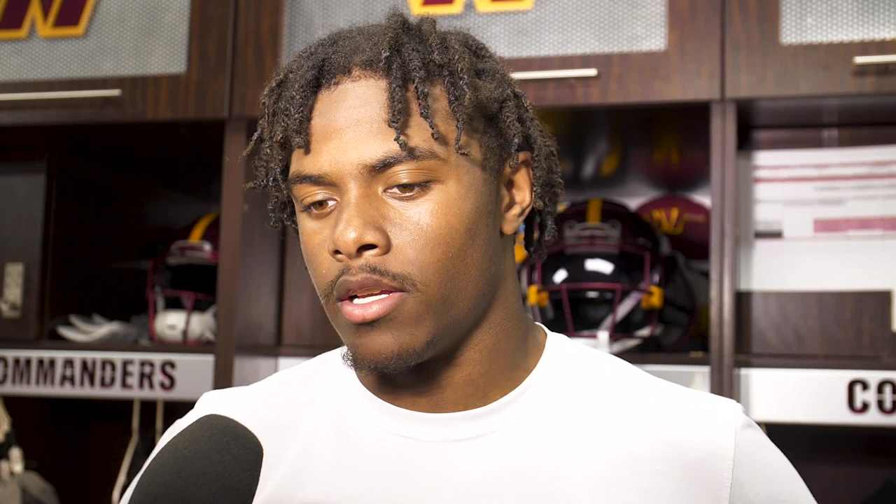 WR Jahan Dotson | "We Have to Continue to Play Throughout the Game"