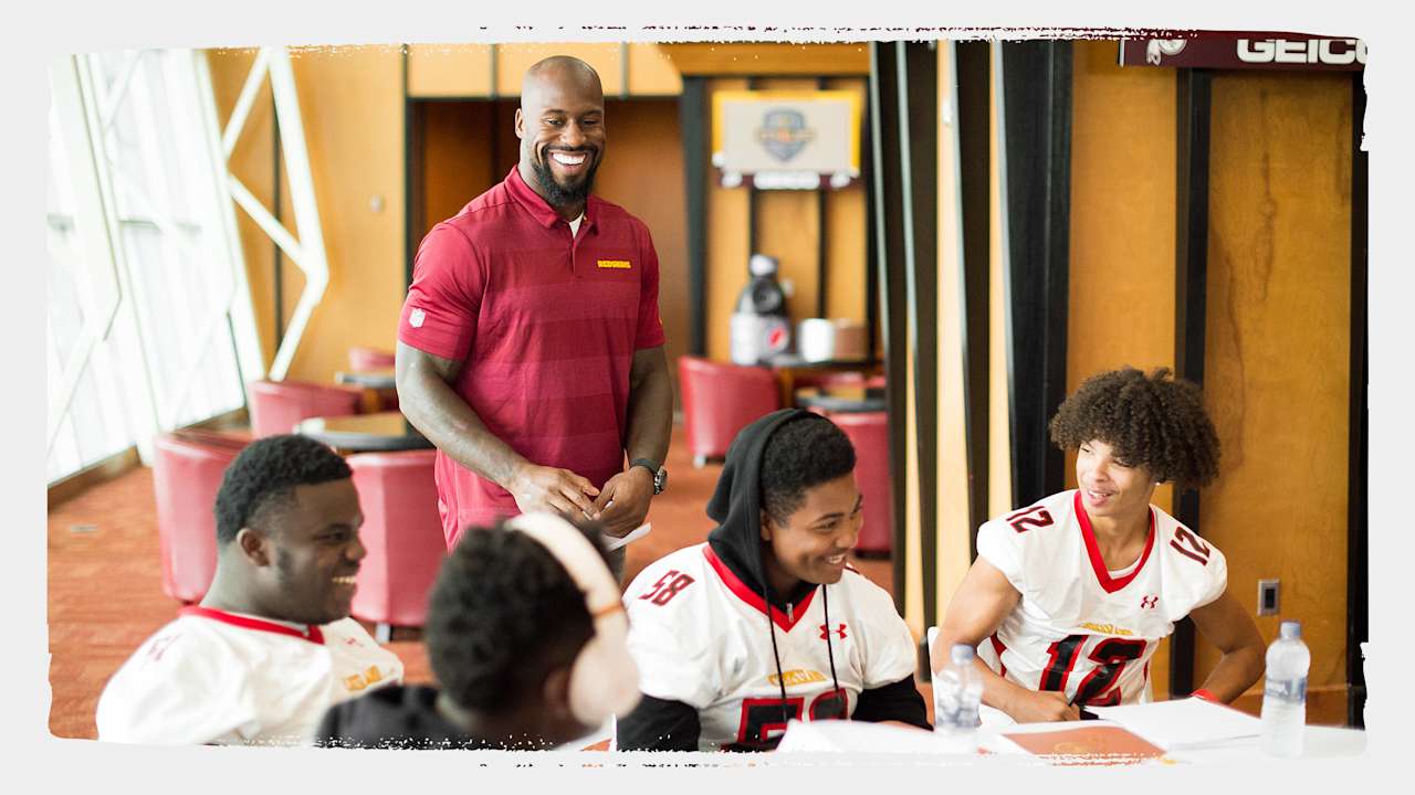 Redskins Charitable Foundation Hosts 4th & Life High School Football Forum