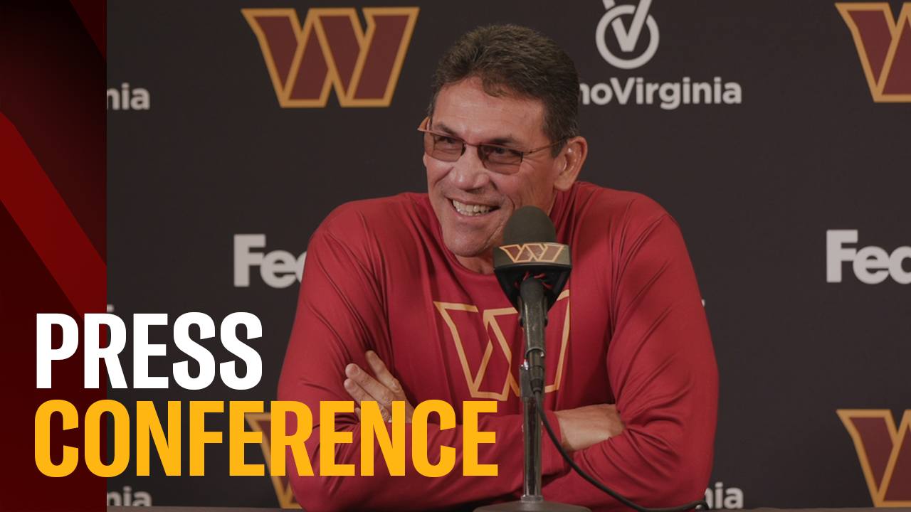 'We like the guys that we have' | Ron Rivera press conference