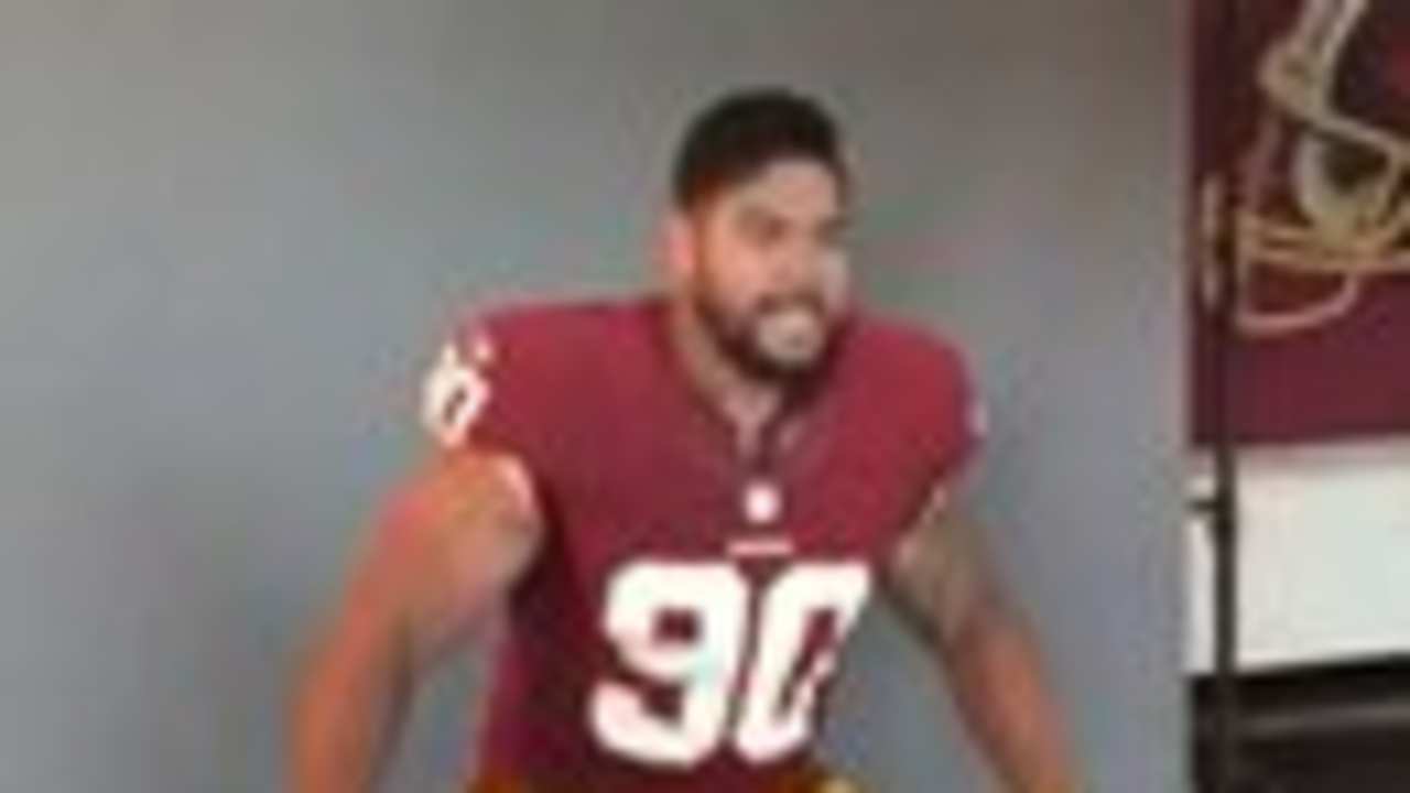Stephen Paea Shows Off 'The Haka' In Photo Shoot