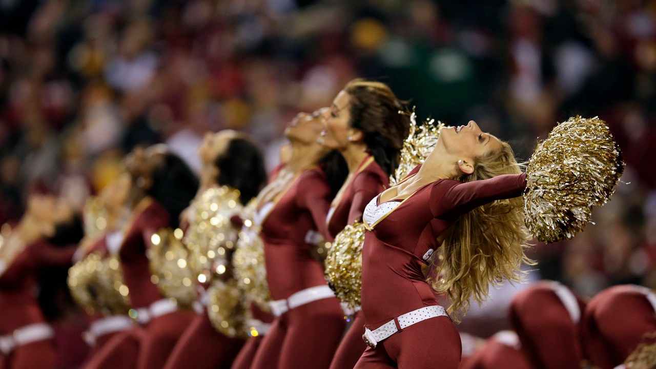 First Ladies of Football: Redskins Cheerleaders