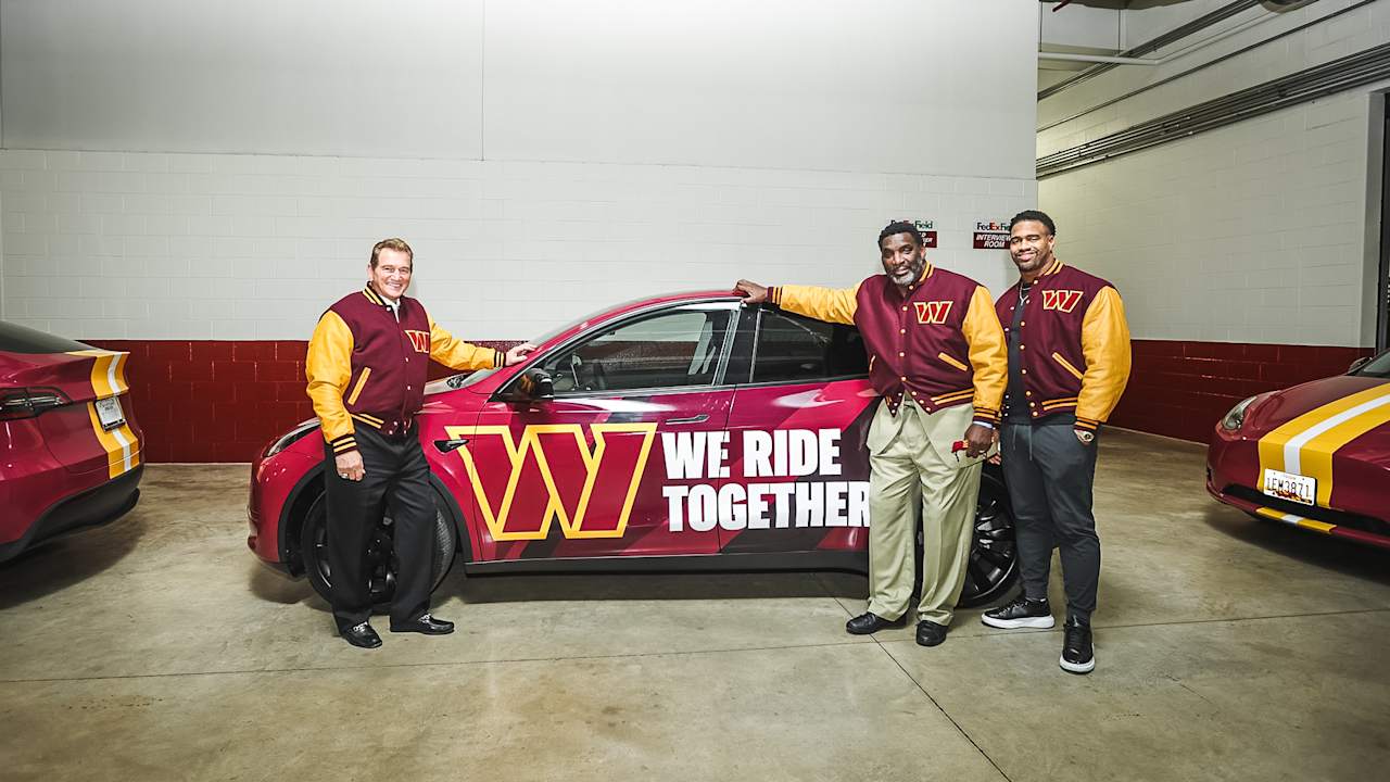PHOTOS | Commanders cars deliver swag around the DMV