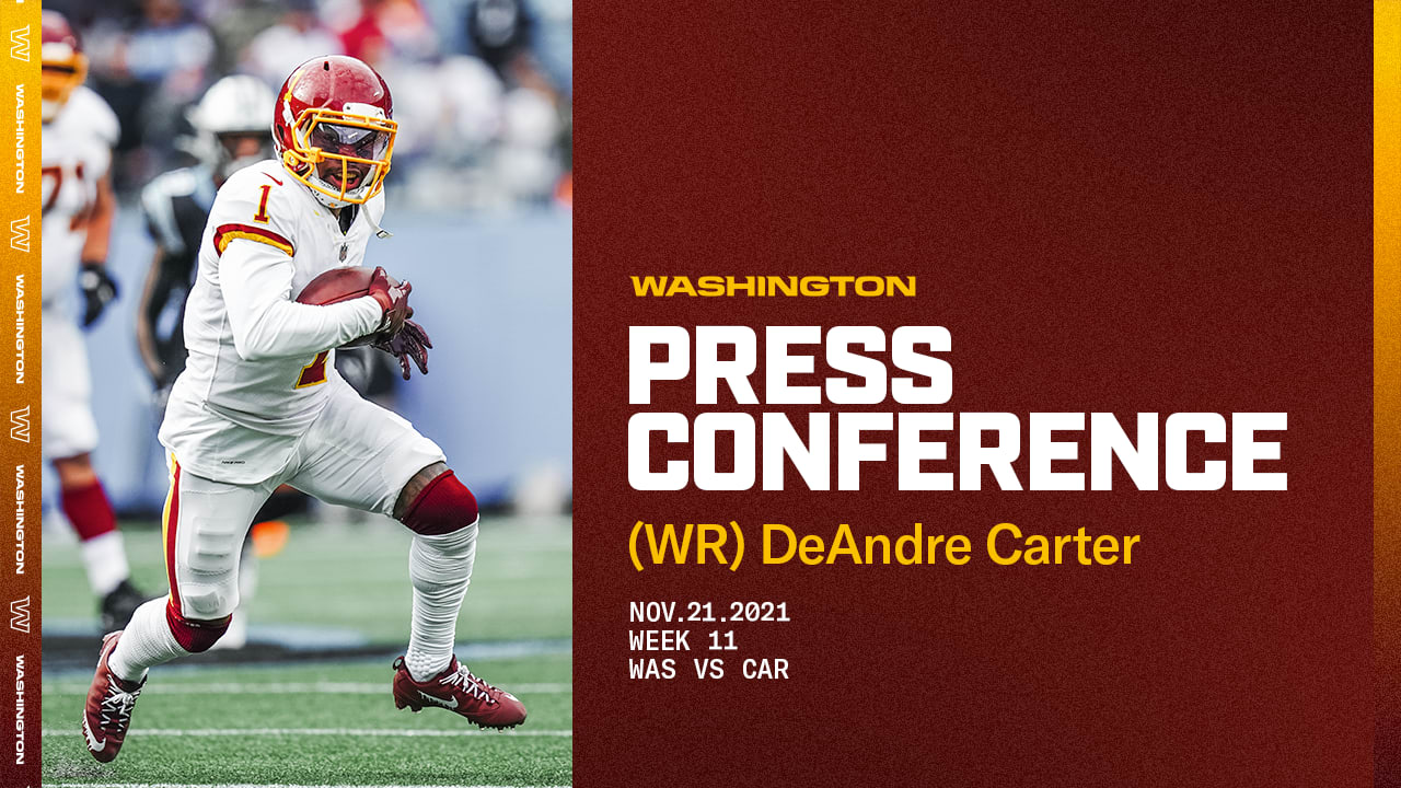 WR DeAndre Carter "We Definitely Know Who We Are As An Offense Now ...