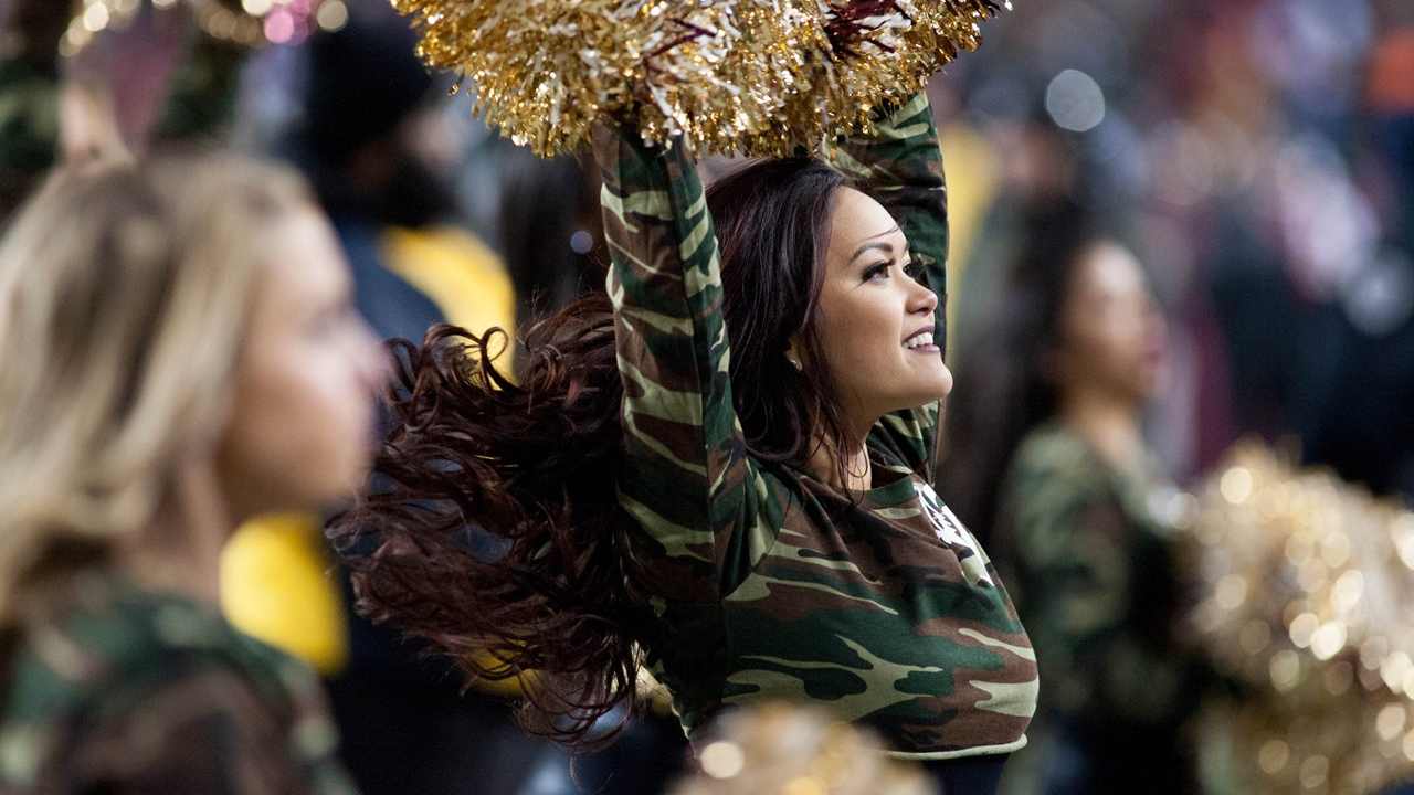 Redskins Cheerleader Maya's Game Day Photos