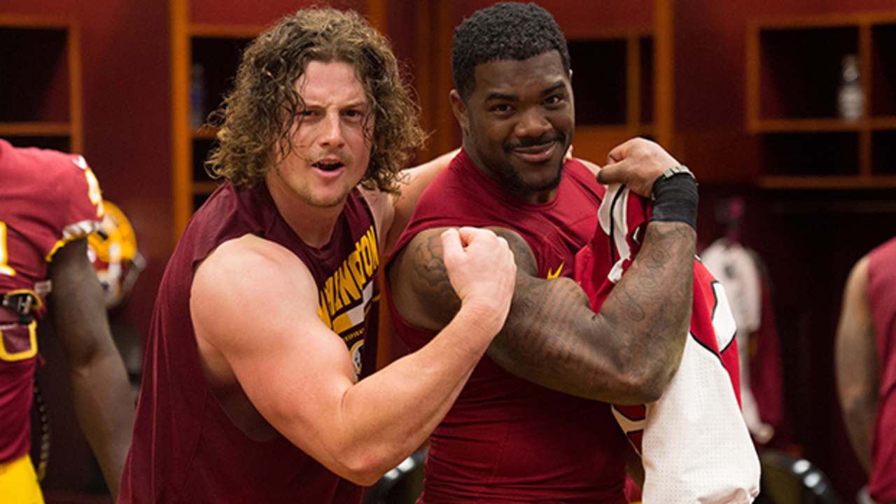 PHOTOS: Redskins Postgame Celebration After Week 15 Victory