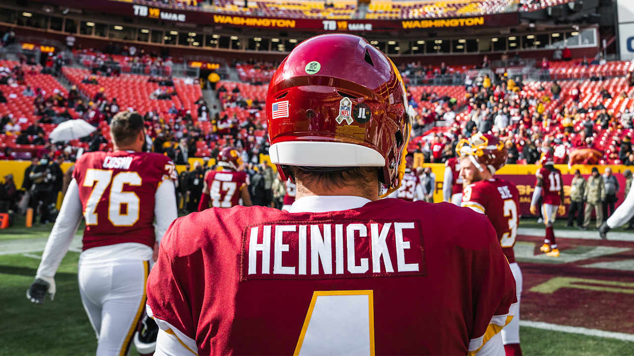 Heinicke adds another chapter to his incredible story