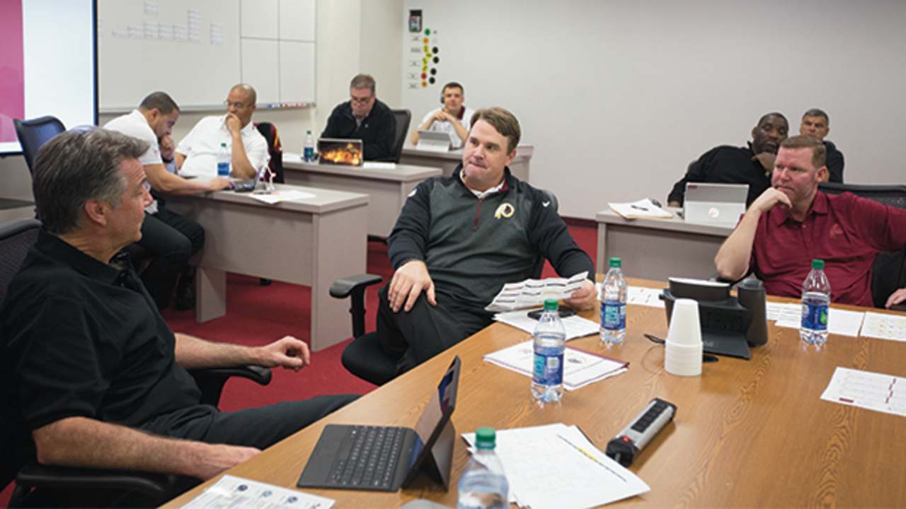 PHOTOS: Take A Look Inside The Redskins' Draft Room