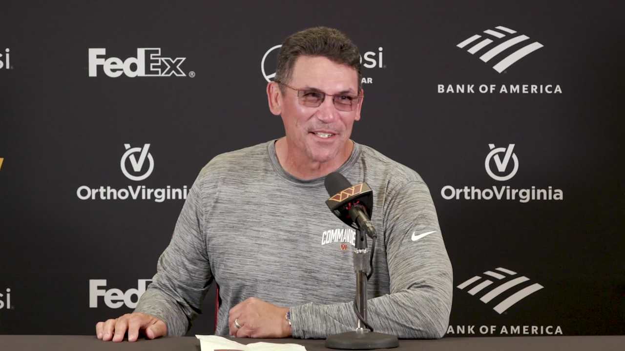 Ron Rivera | 'We have to go out and do our job'