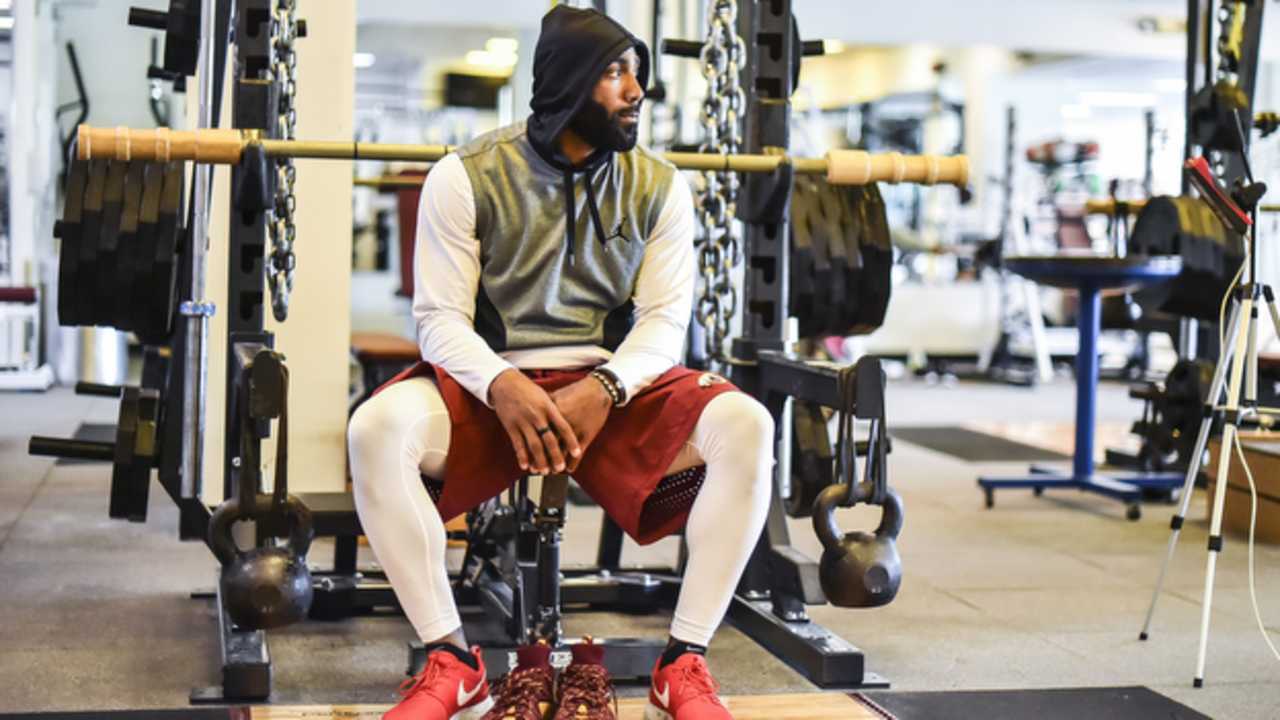DeAngelo Hall Returns 'Rejuvenated' After Position Change