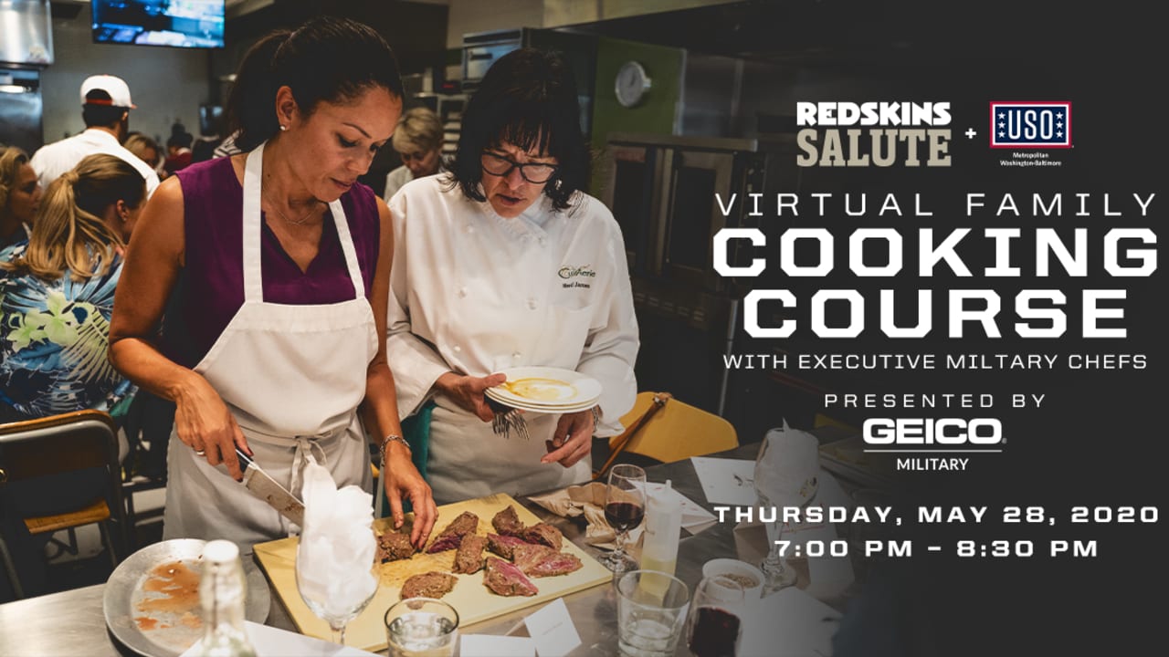 Redskins Salute to Host 2020 Virtual Family Cooking Course with ...