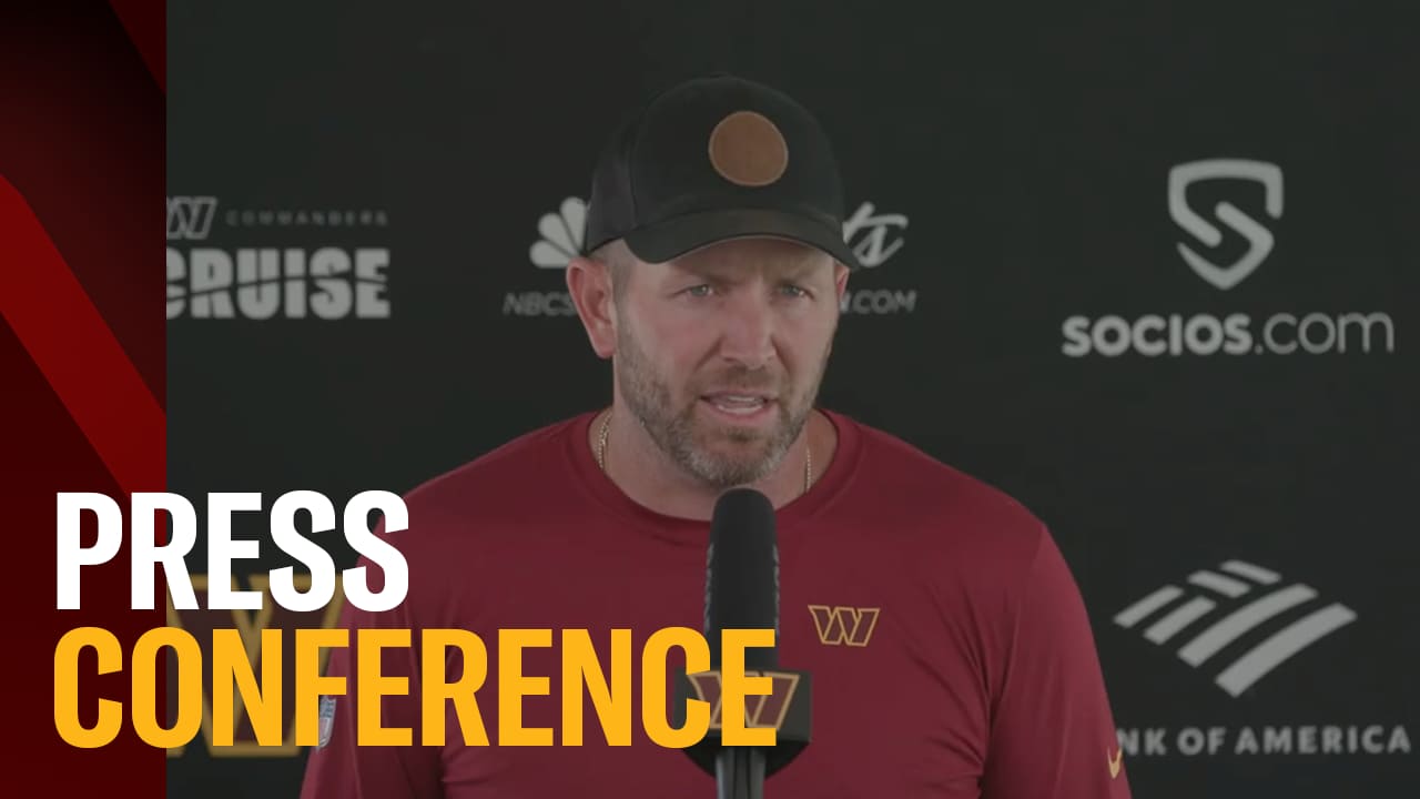 Scott Turner Press Conference | "I feel like our guys are getting ...